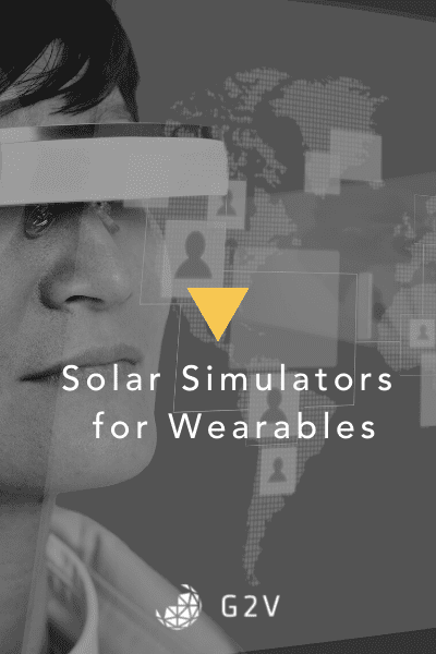 Solar Simulator For The Wearables Industry | G2V Optics Inc.